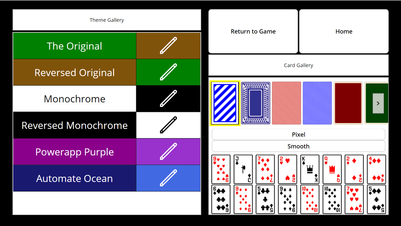 Power Apps Solitaire – Business Cloud Integration